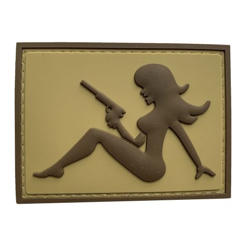 PVC Patch Girl with Pistol 70 x 50 mm DragonPro | MCL Interglobal | Airsoft