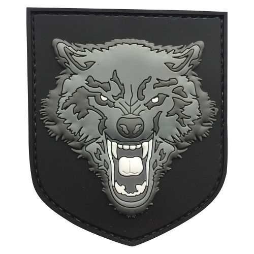 DRAGONPRO 3D Wolf PVC Patch 85 x 70 mm | MCL Interglobal | Airsoft